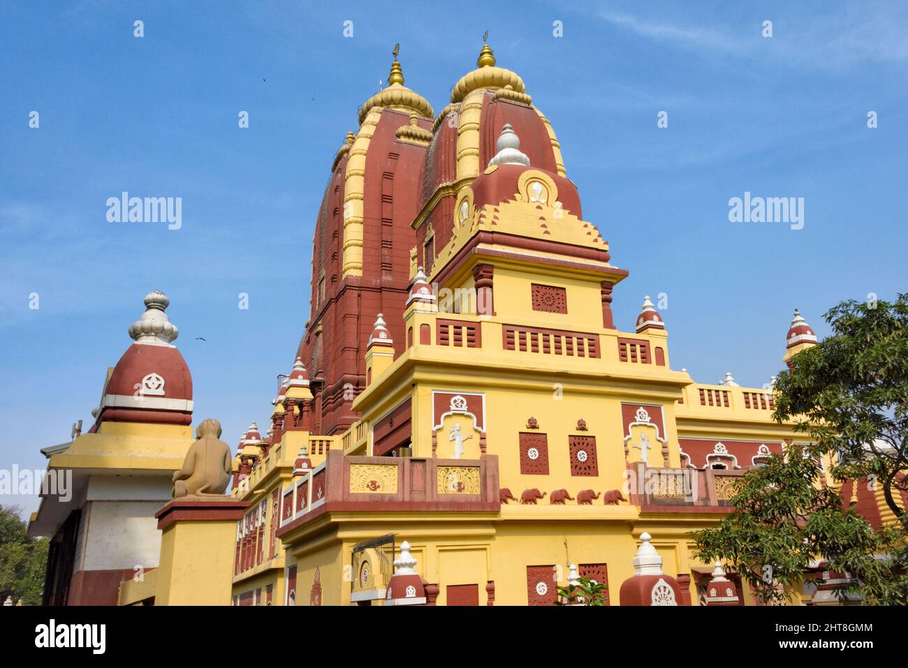 The Laxminarayan Temple, also known as the Birla Mandir, a Hindu temple ...