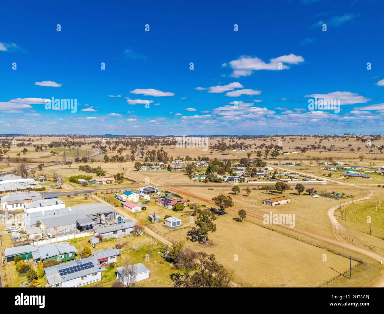 Aerial view of Deepwater, New South Wales Stock Photo - Alamy
