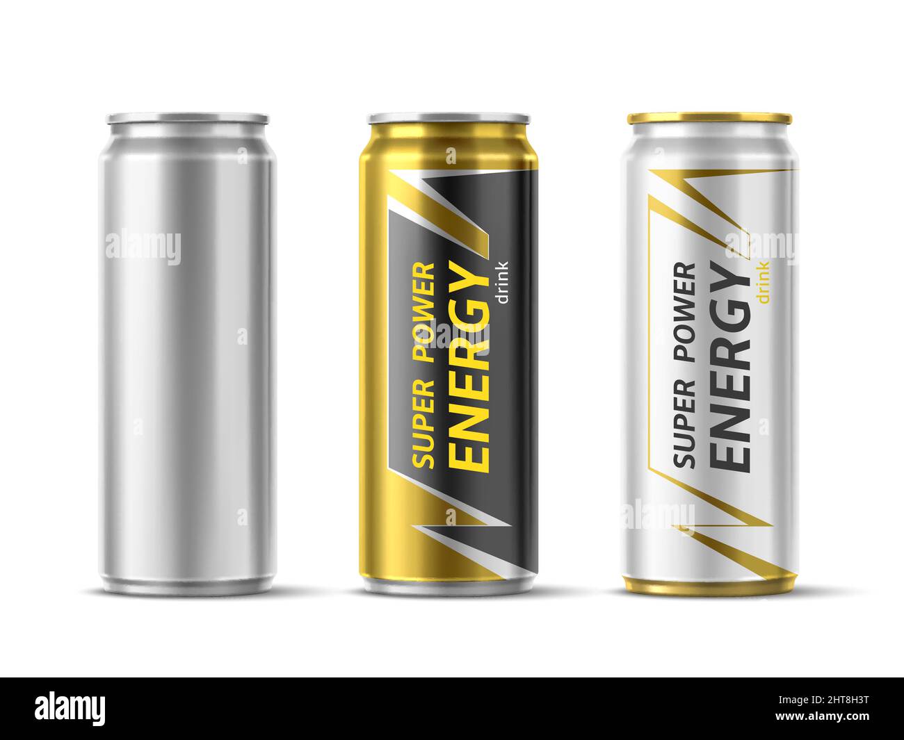 Blank Energy Drink Can