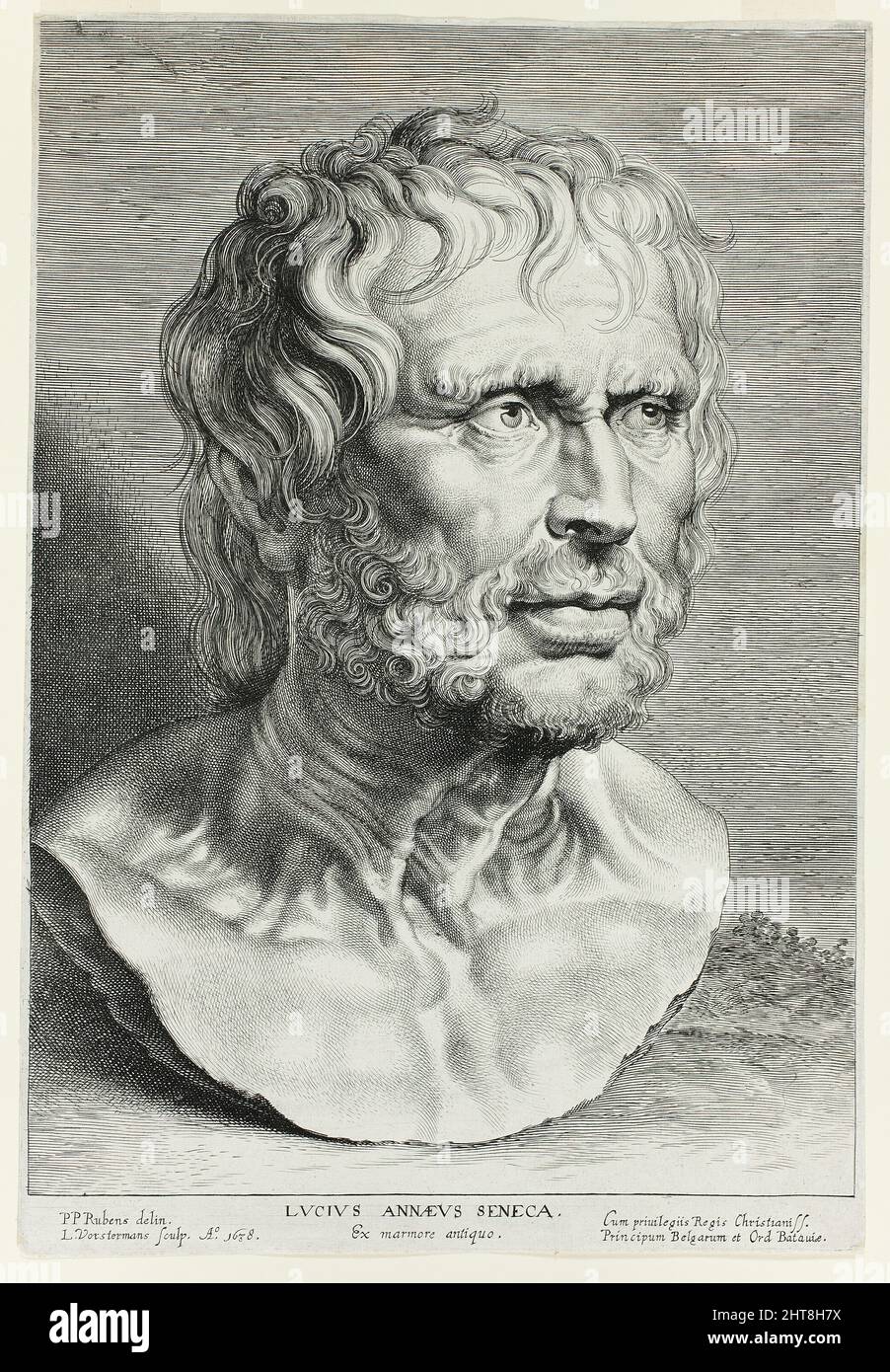 Seneca by lucius annaeus hi-res stock photography and images - Alamy