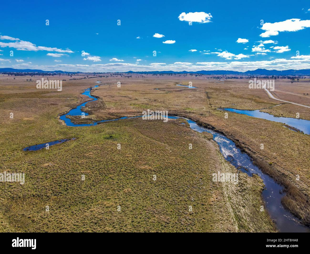 Aerial view of Deepwater, New South Wales Stock Photo - Alamy