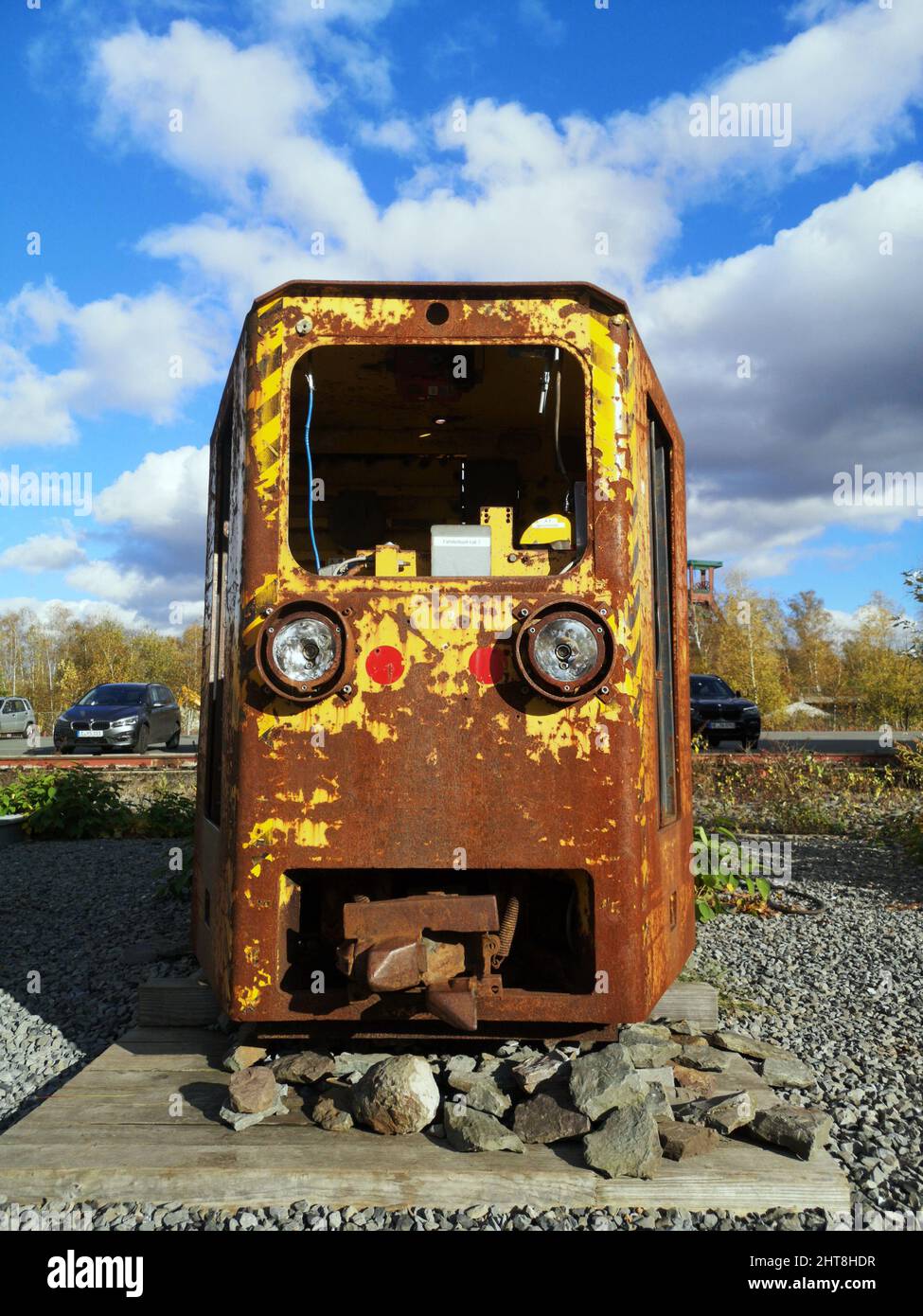 Broken tram hi-res stock photography and images - Alamy