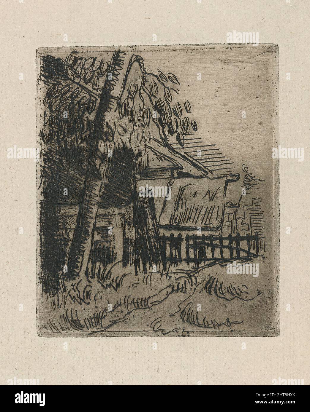 French landscape drawings hi-res stock photography and images - Alamy