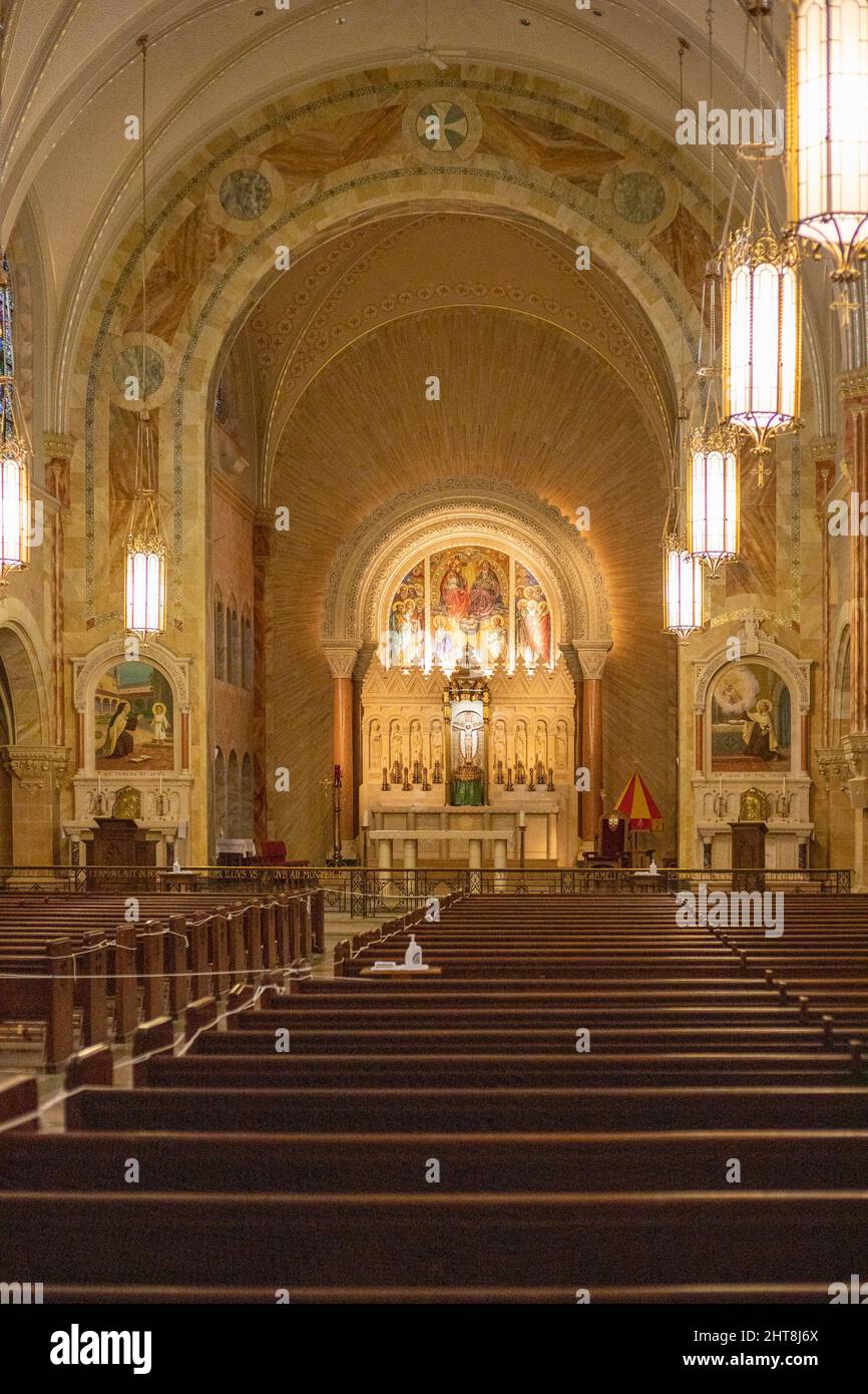 an old church and Basilica Holy Hill shrine during covid 19 Stock Photo ...