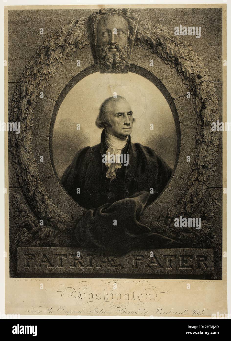 George washington color drawing hi-res stock photography and images - Alamy