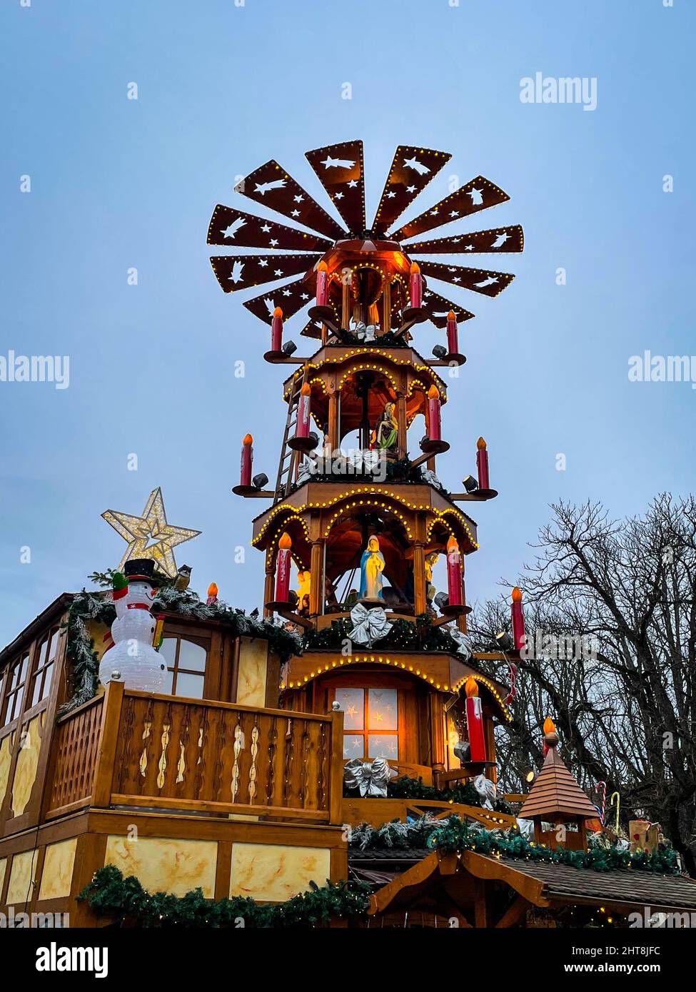 Basel switzerland christmas market hi-res stock photography and images ...