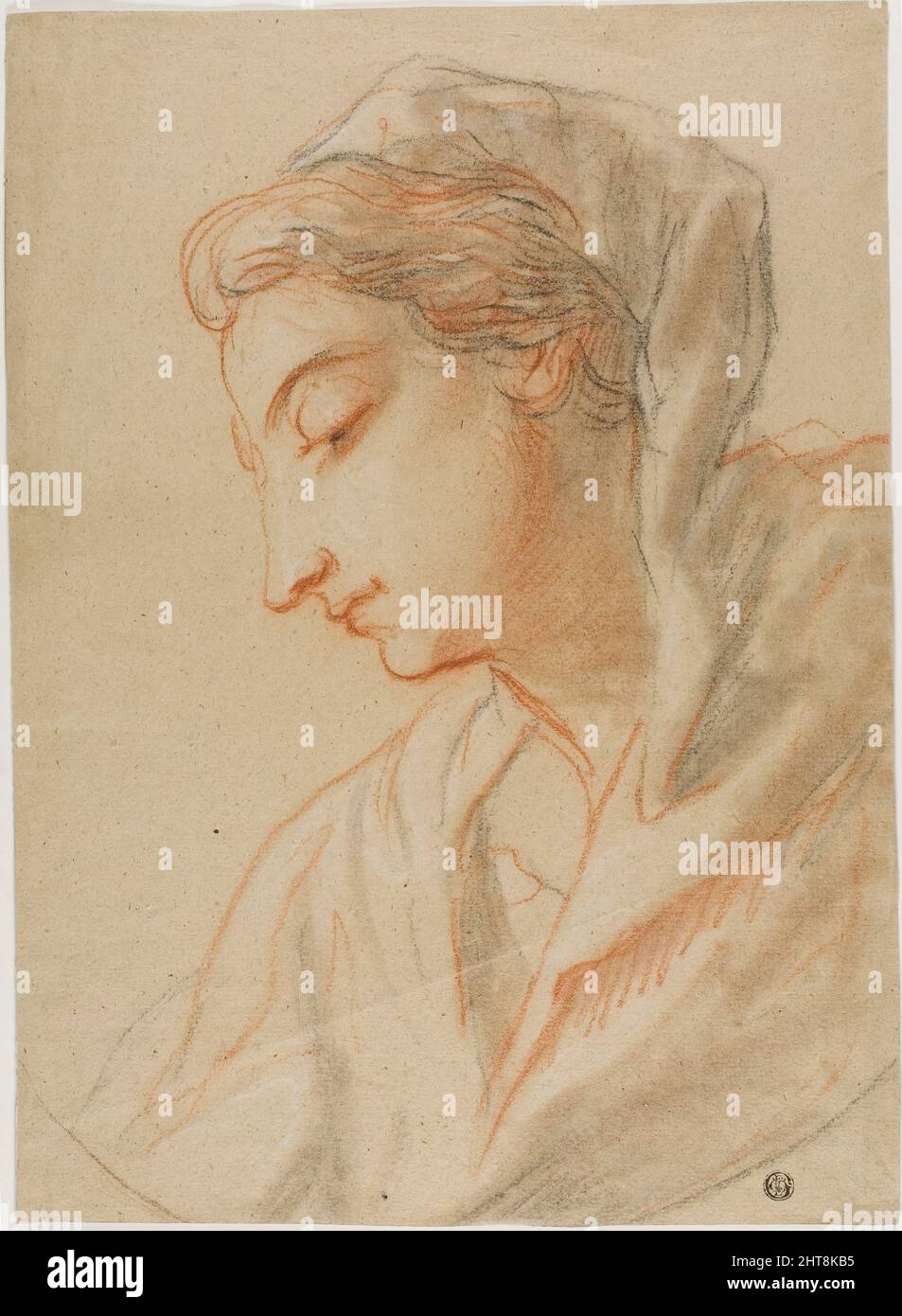 Profile bust portrait woman hi-res stock photography and images - Alamy