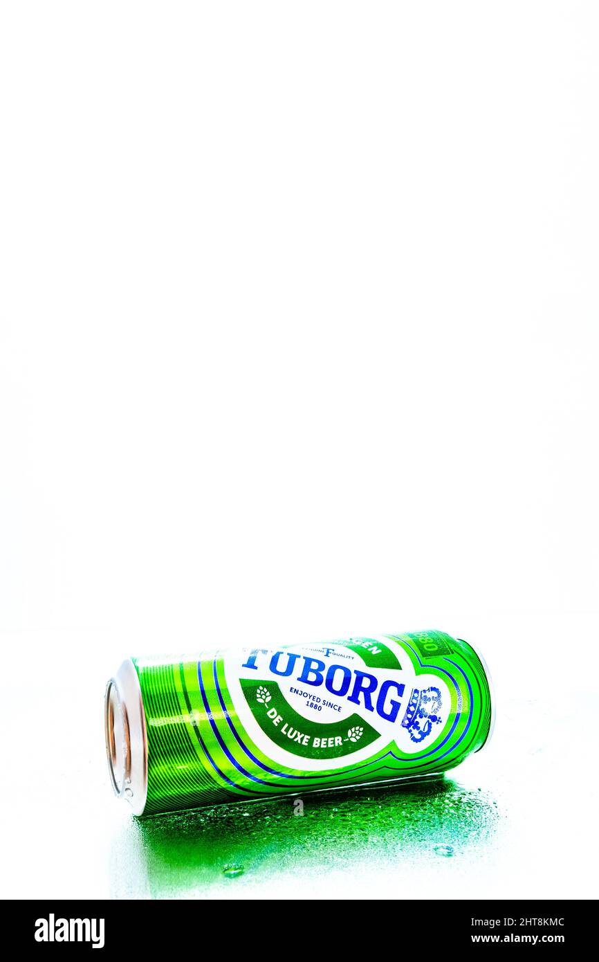 Tuborg beer can hi-res stock photography and images - Alamy