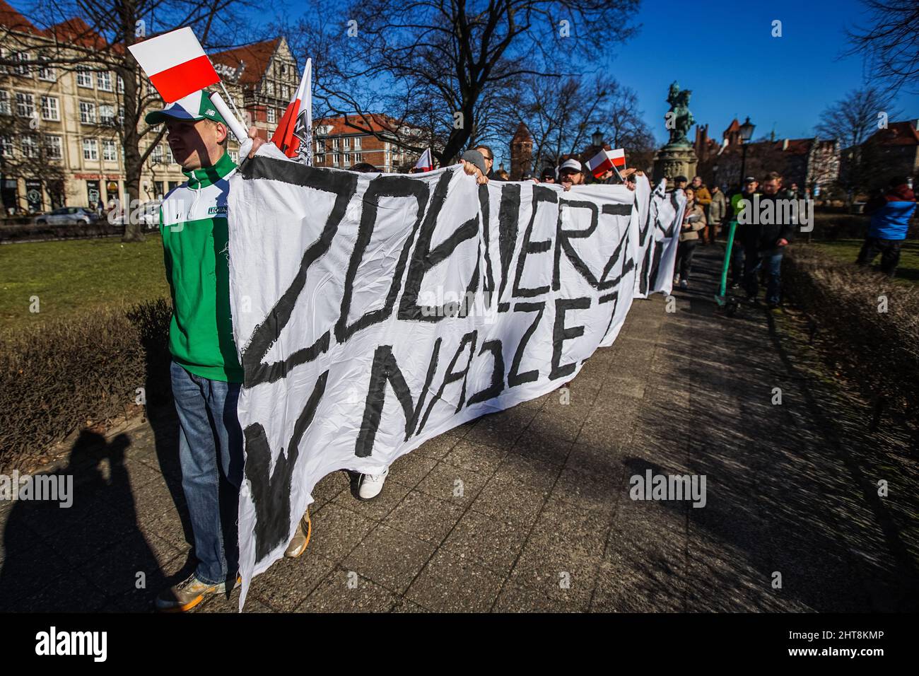 Far right symbol hi-res stock photography and images - Alamy