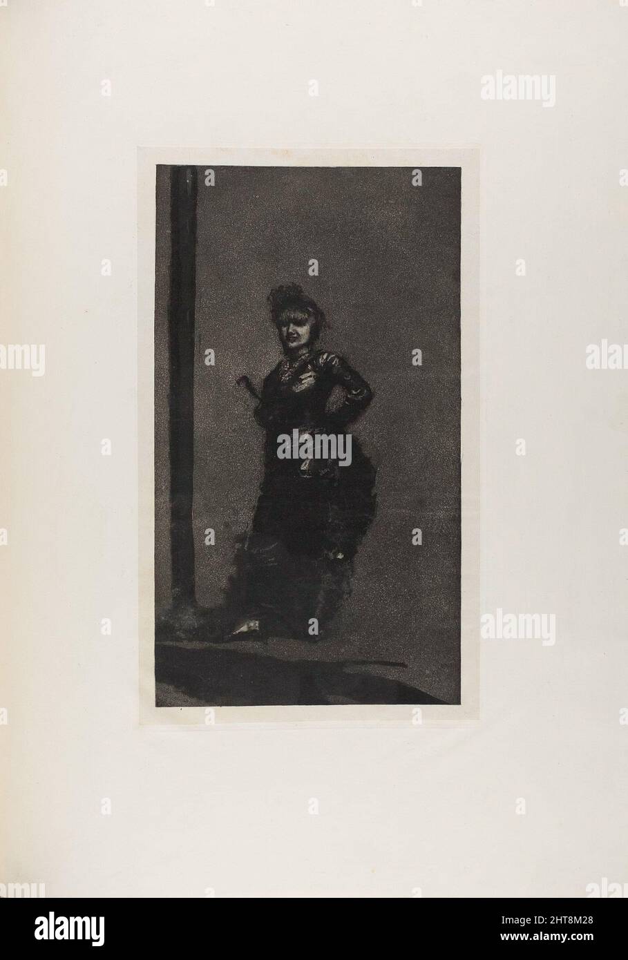 On the Street, from A Life, 1884 Stock Photo - Alamy