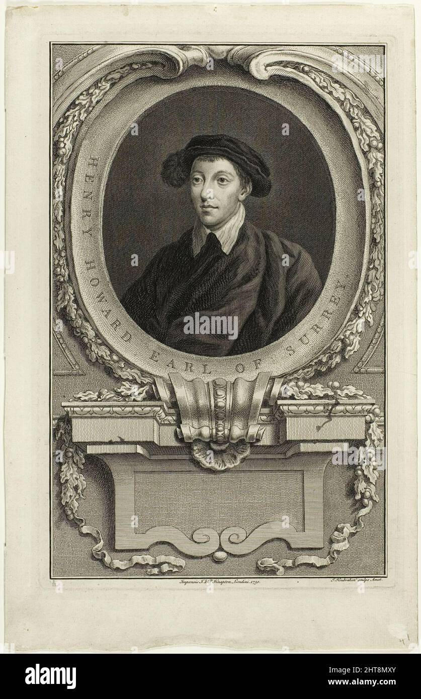 Henry Howard, Earl of Surrey, n.d Stock Photo - Alamy