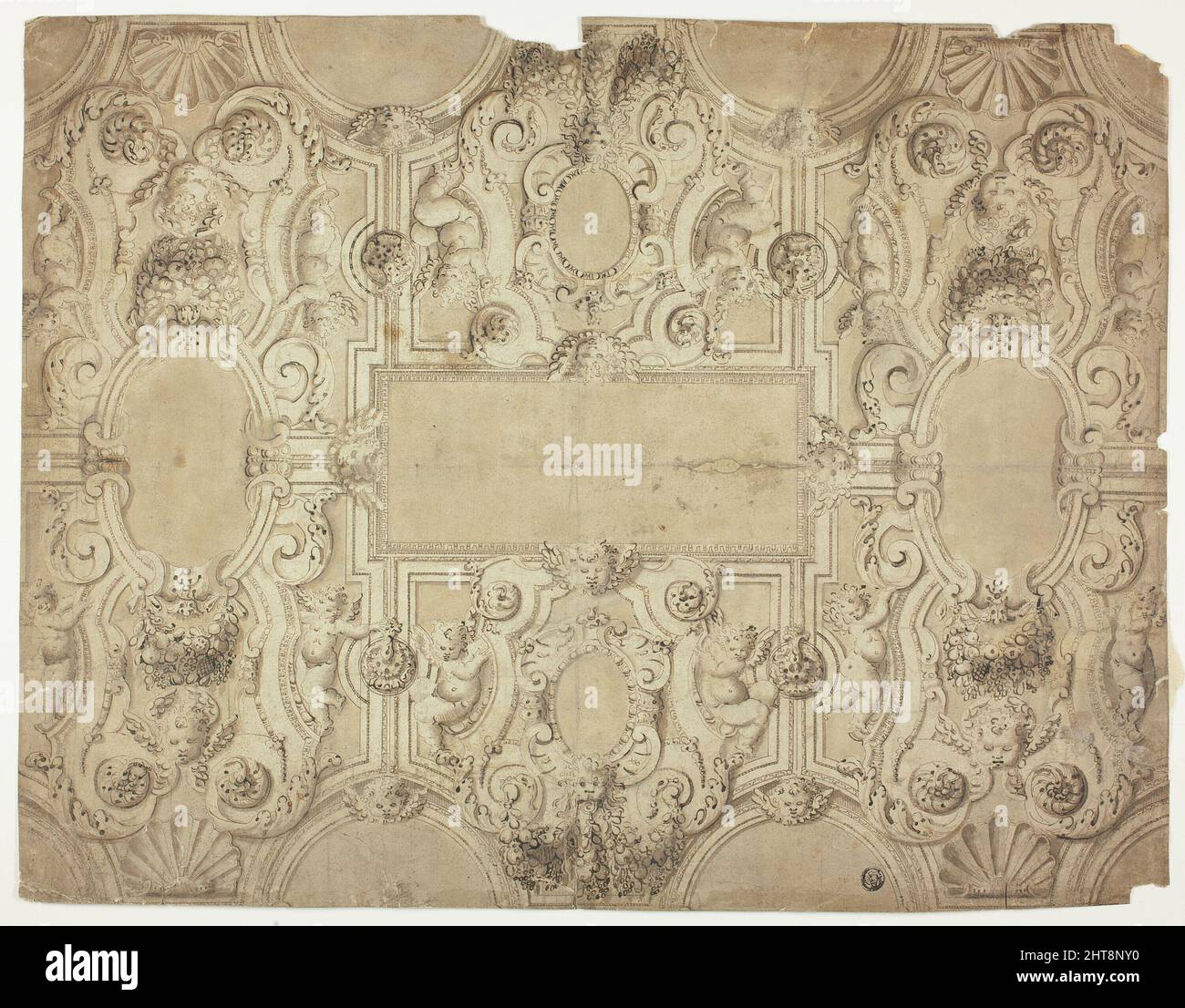 17th century architecture drawing hi-res stock photography and images ...