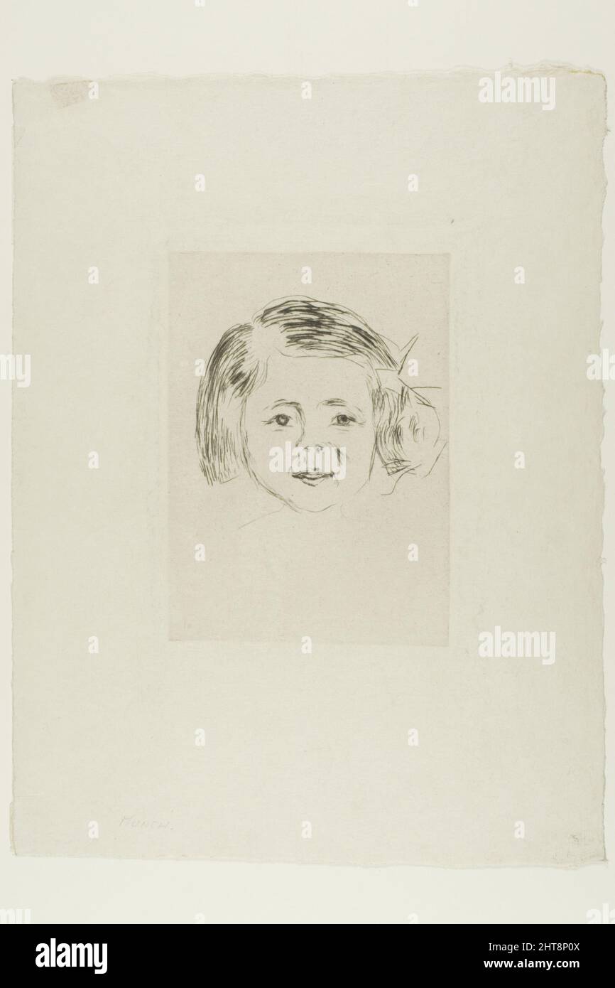 Herbert Esche's Daughter, 1905 Stock Photo - Alamy