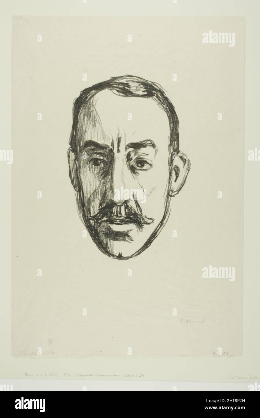 Henry van de Velde, 1906 Stock Photo - Alamy