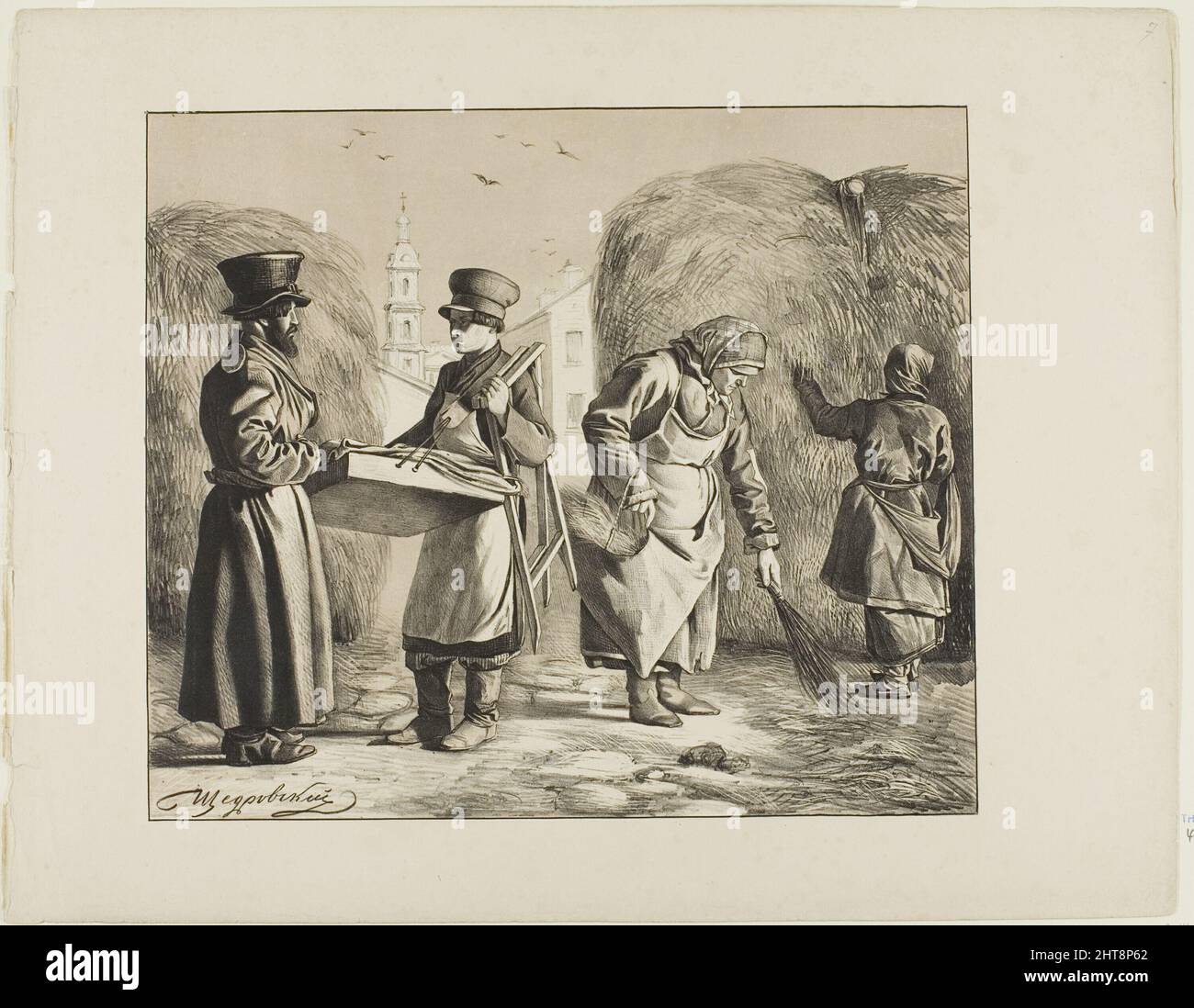 Russian peasants 19th hi-res stock photography and images - Alamy