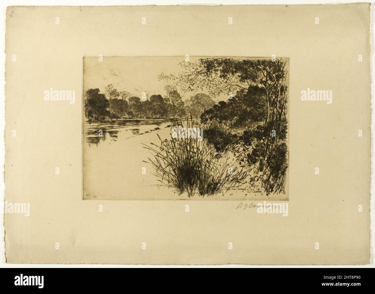 River clyde glasgow 19th century hi-res stock photography and images ...