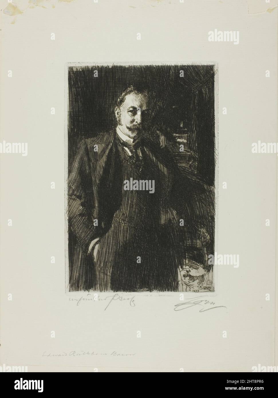 E. R. Bacon, 1897 Stock Photo - Alamy