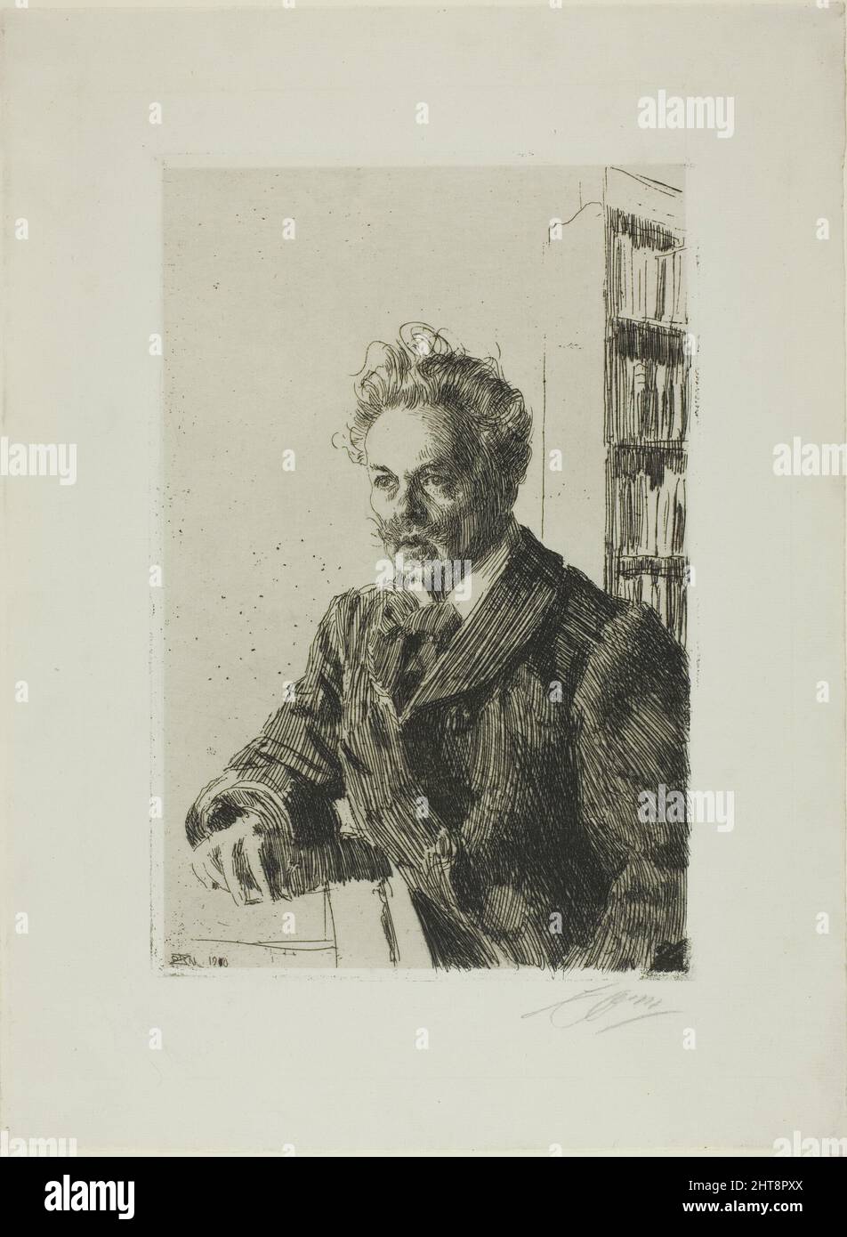 August Strindberg, 1910 Stock Photo - Alamy