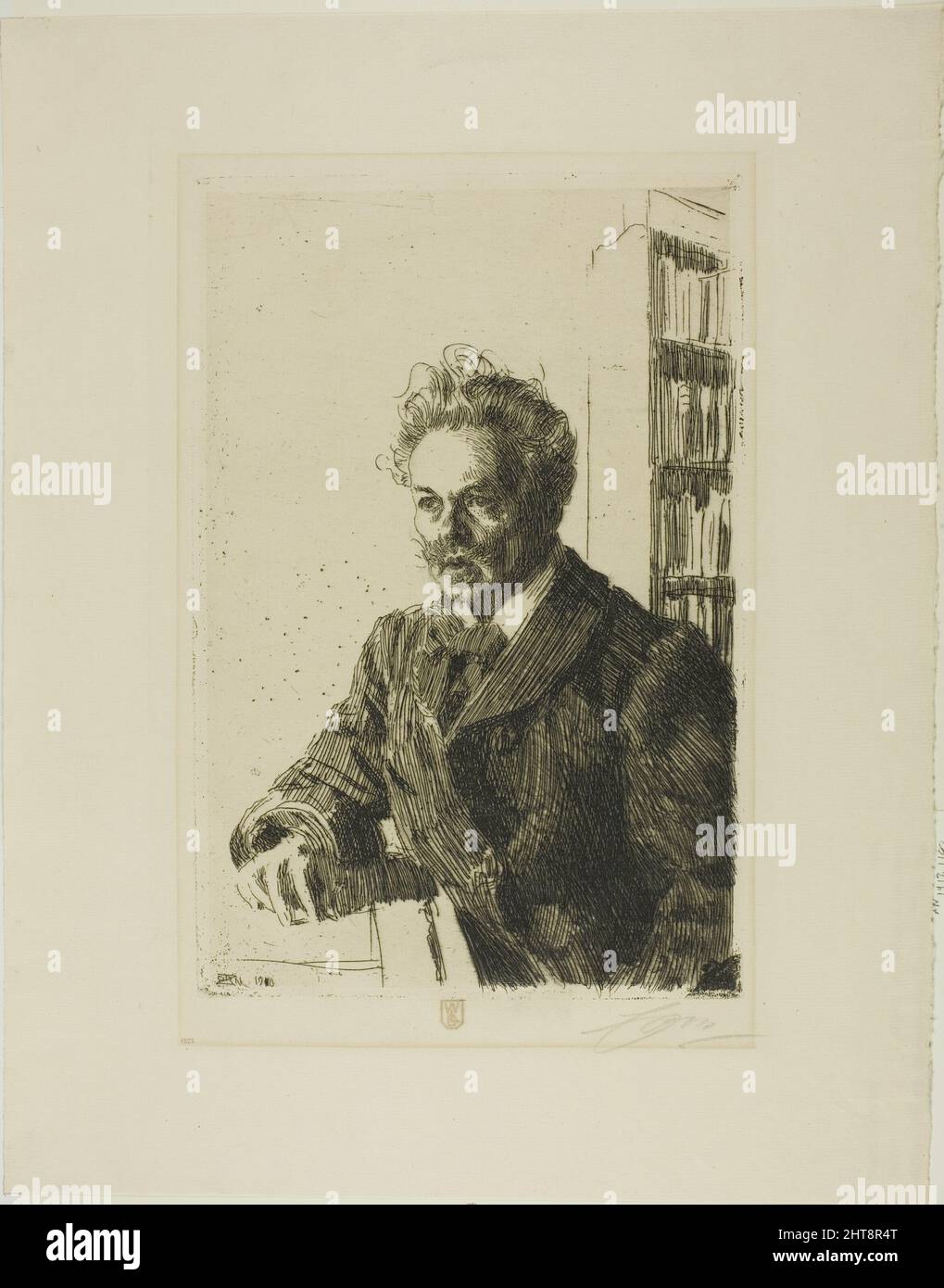 August Strindberg, 1910 Stock Photo - Alamy