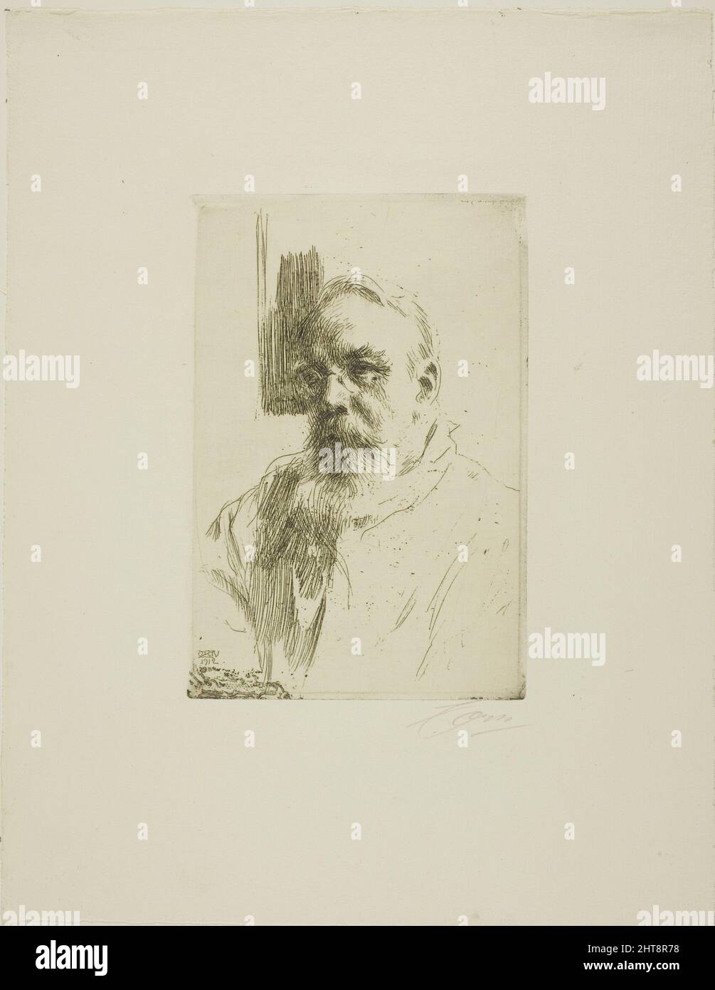 Professor John Berg, 1912 Stock Photo - Alamy