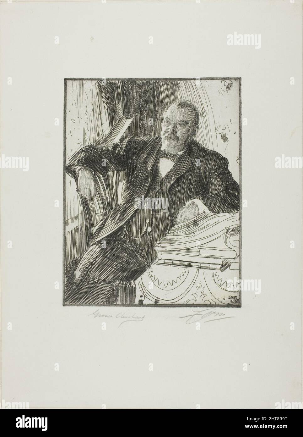 President stephen grover cleveland hi-res stock photography and images ...