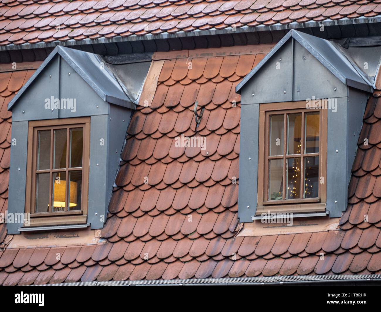 Two dormer windows hi-res stock photography and images - Alamy