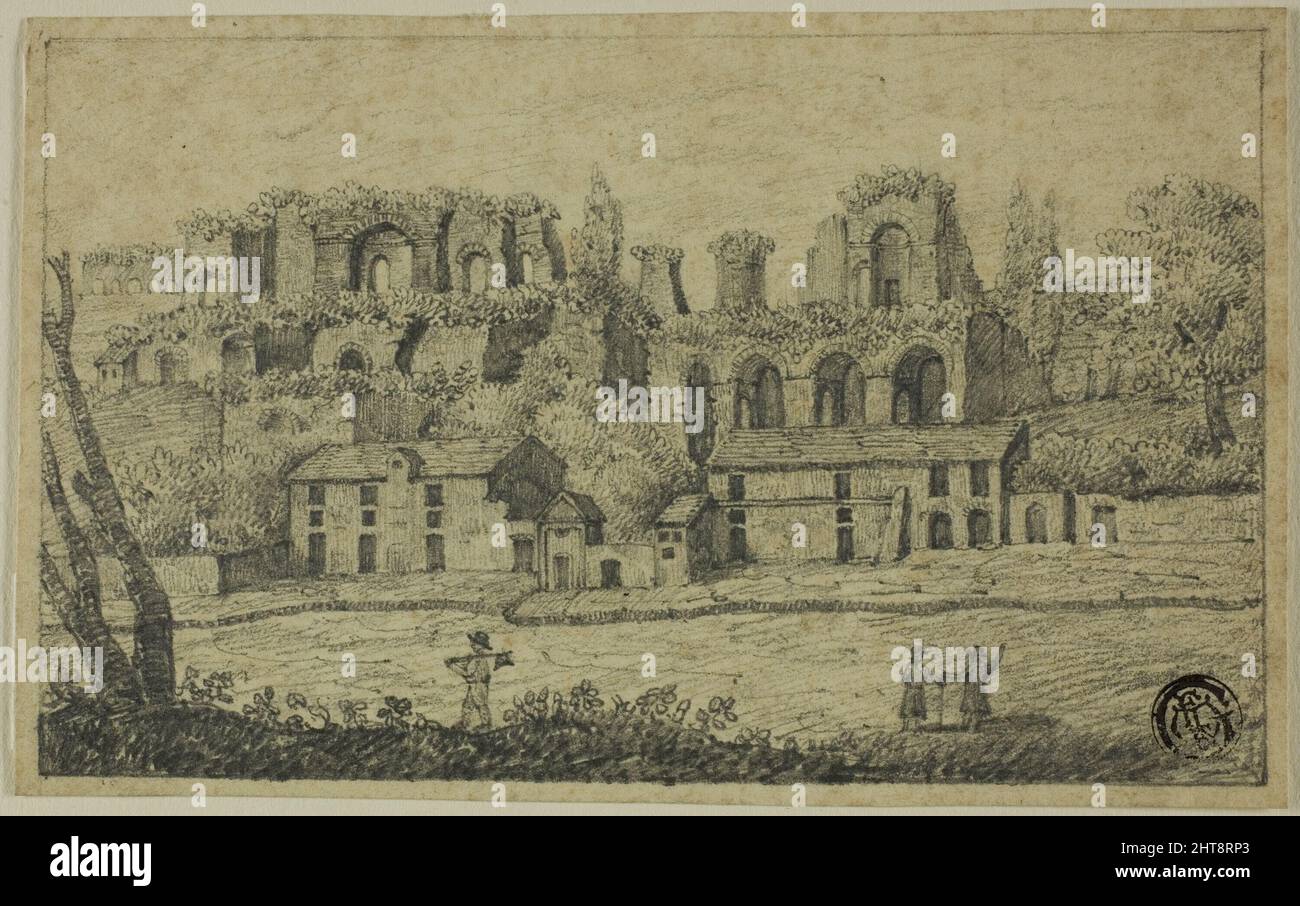 18th century drawings landscape hi-res stock photography and images - Alamy