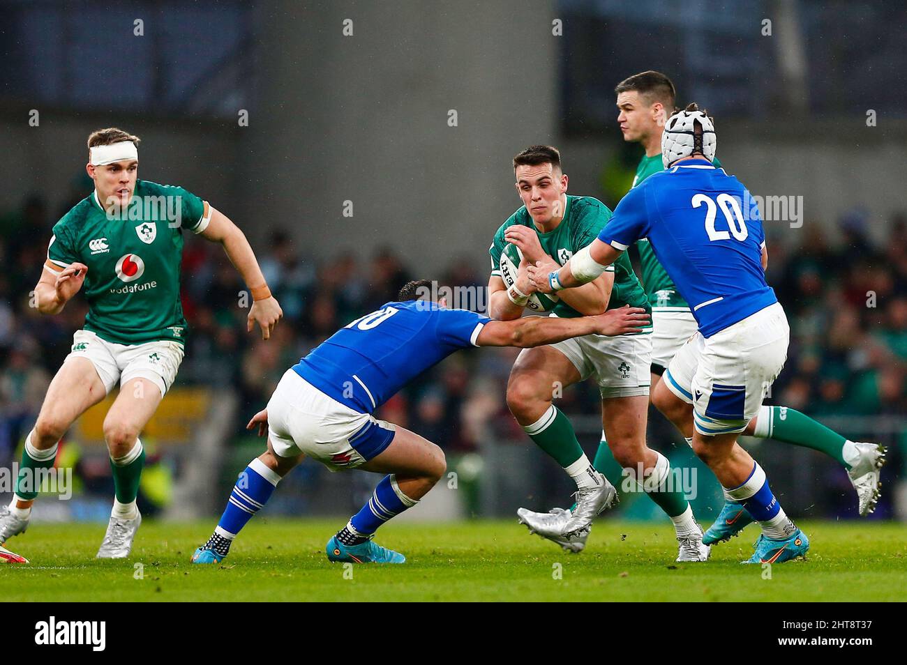 Aviva Stadium, Dublin, Ireland. 27th Feb, 2022. 6-Nations International ...