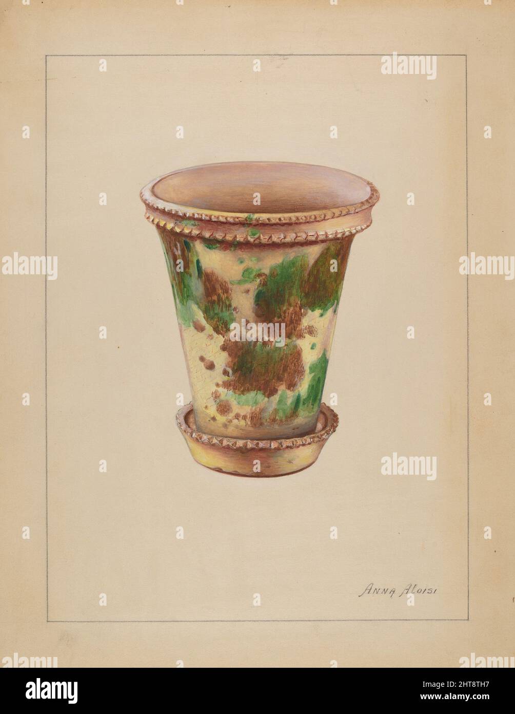 Flower Pot, 1935/1942 Stock Photo - Alamy