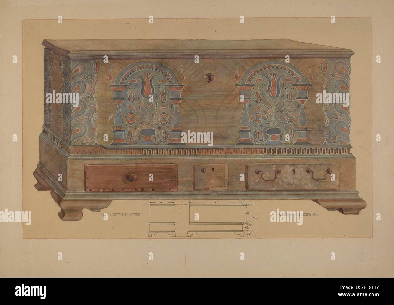 Pennsylvania german furniture hi-res stock photography and images - Alamy