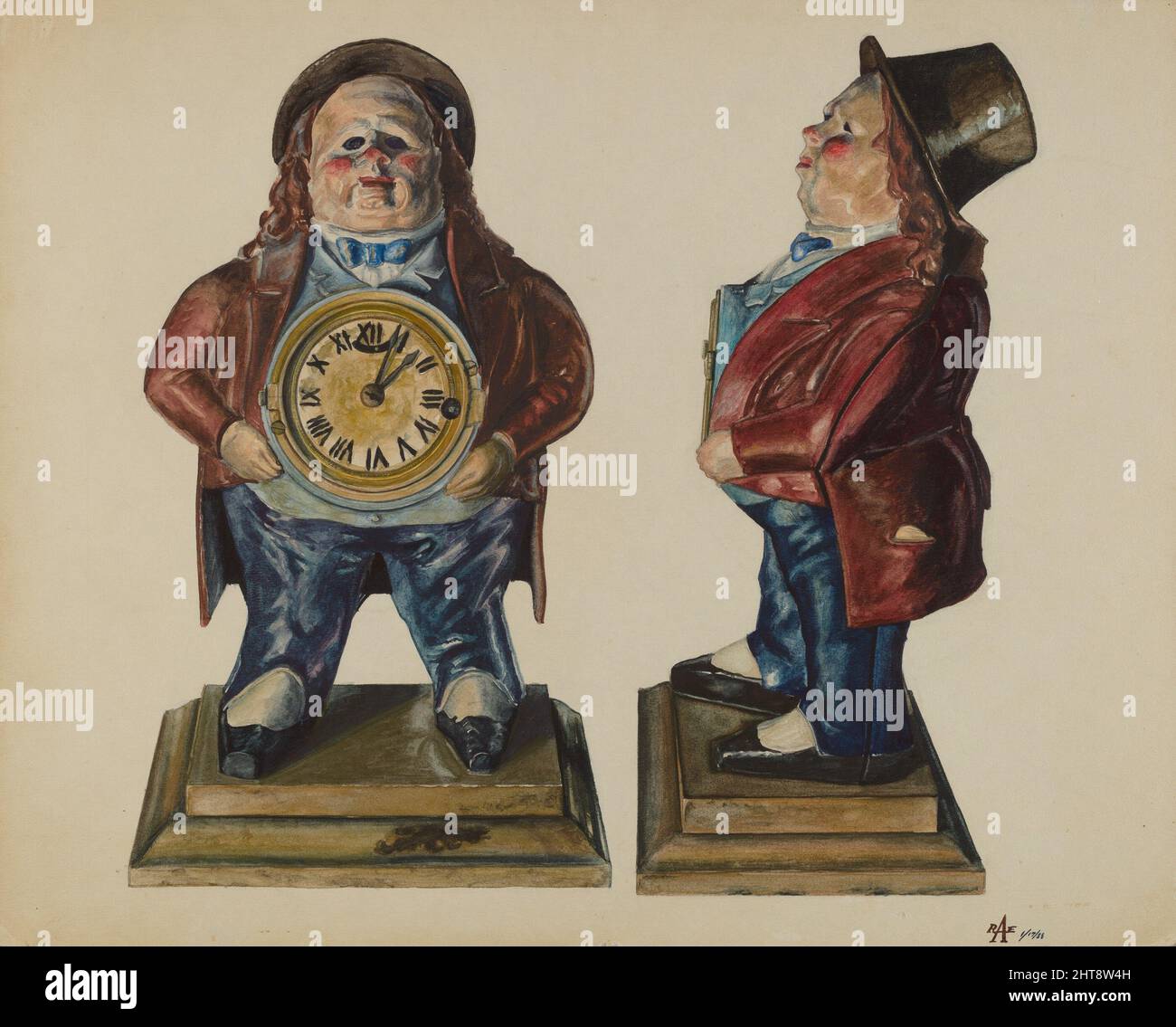 Toby clock hi-res stock photography and images - Alamy