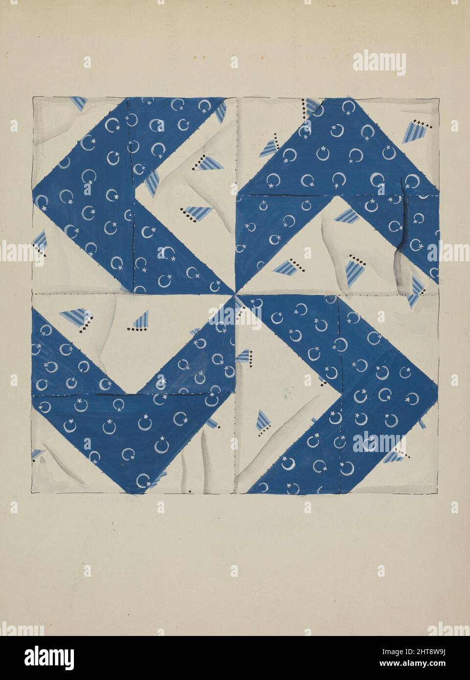 Patchwork Pattern, c. 1936 Stock Photo - Alamy