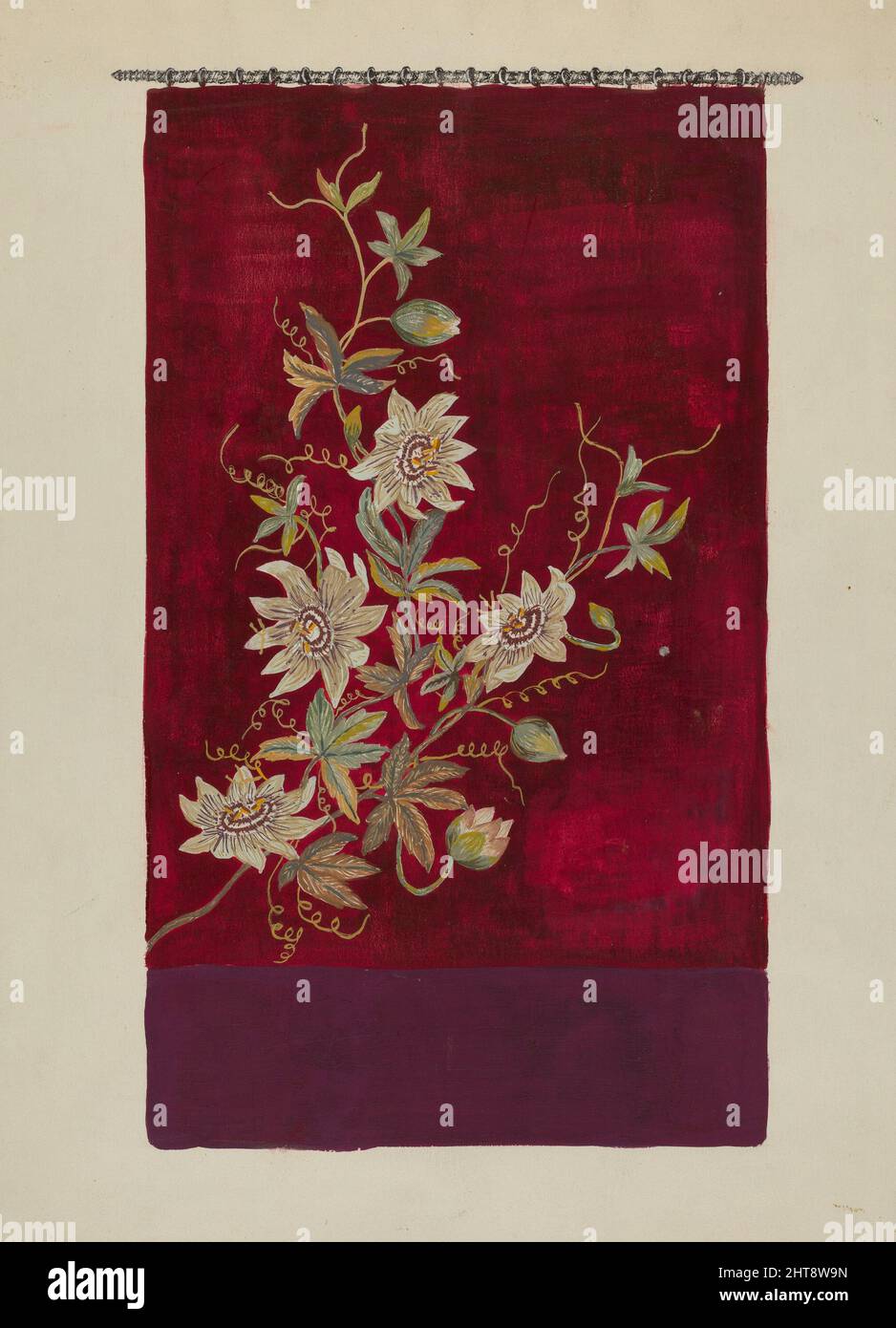 Embroidered Banner, c. 1936 Stock Photo - Alamy