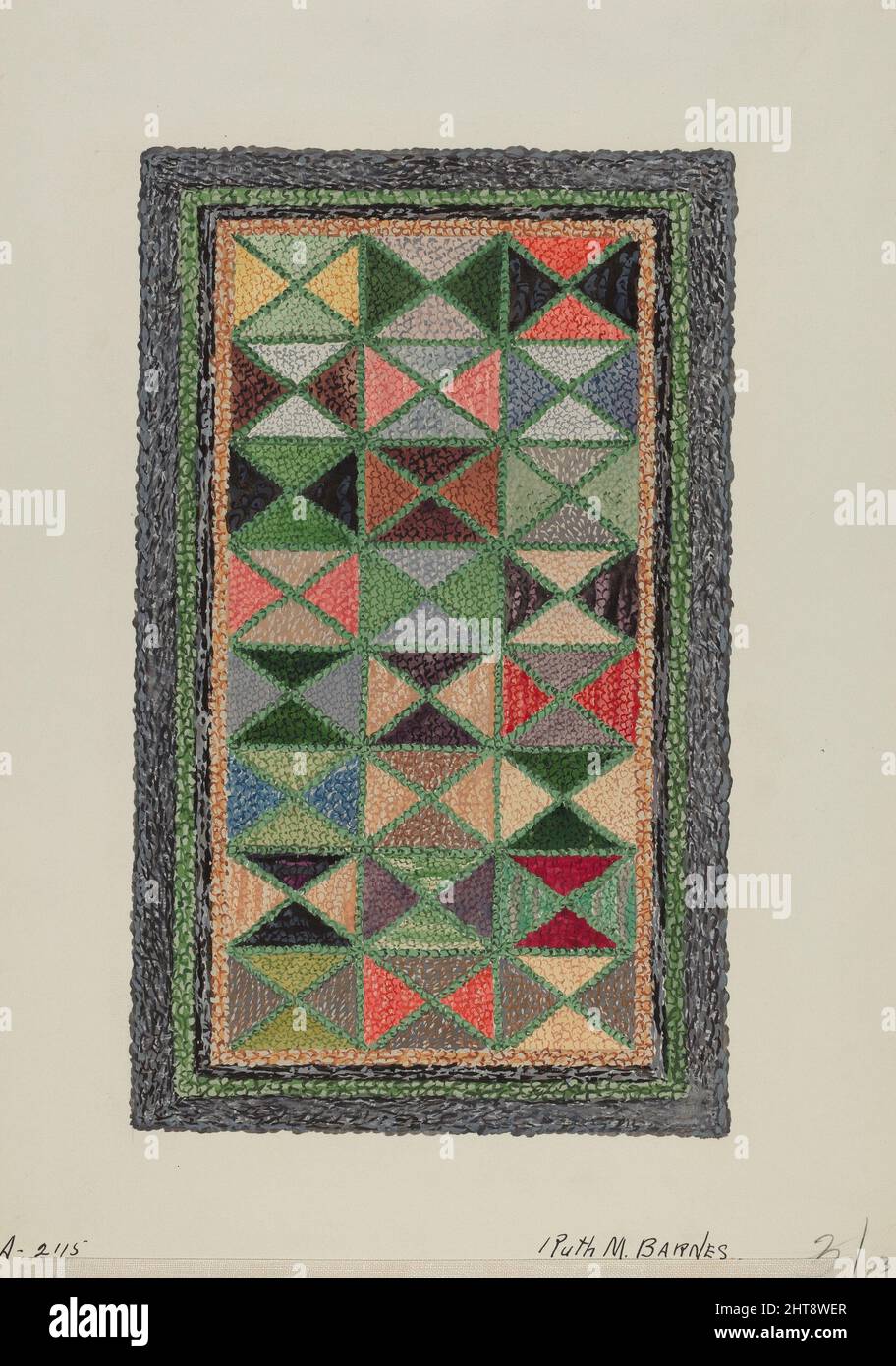 Rug triangle hi-res stock photography and images - Alamy