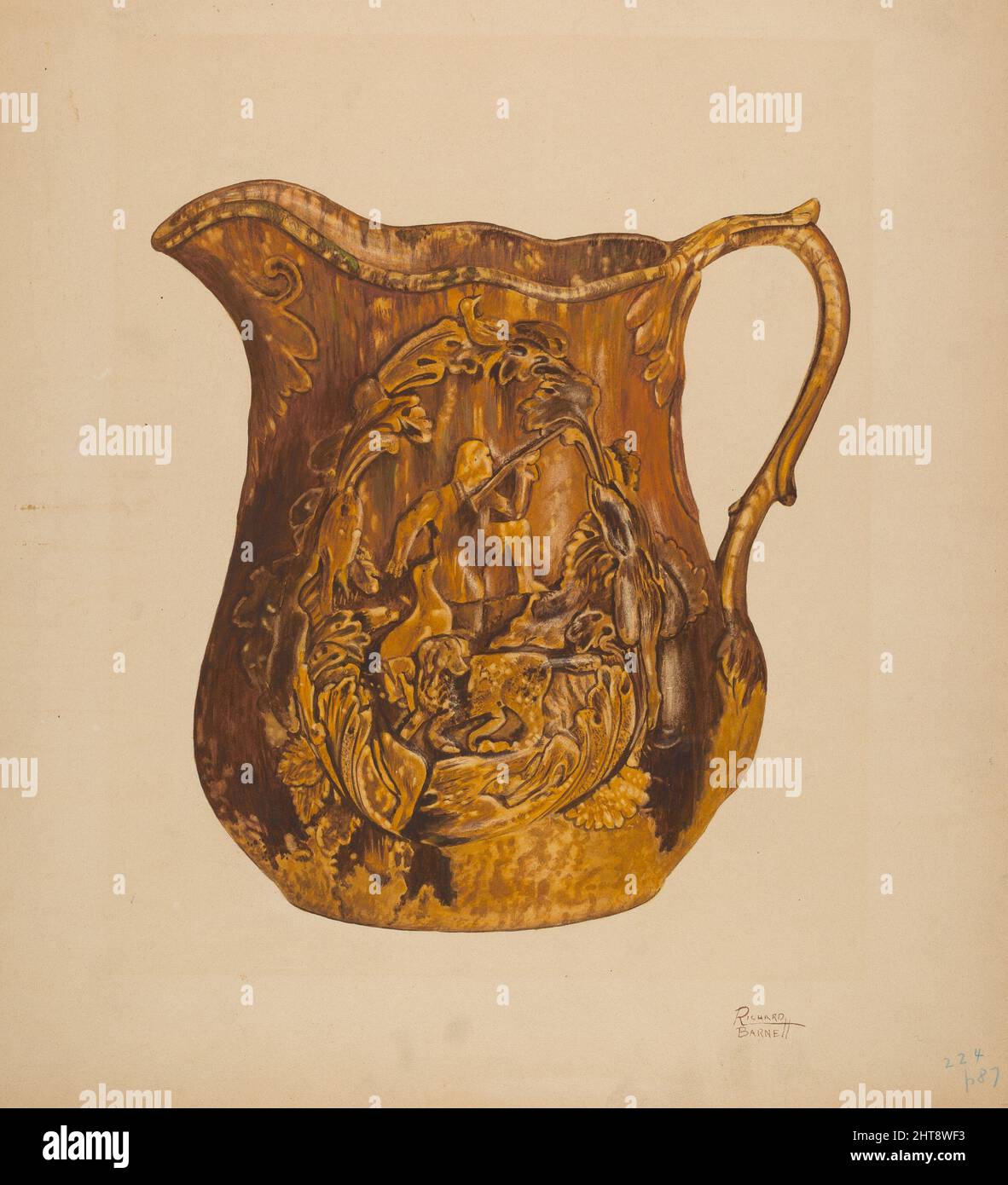 Rockingham pottery hi-res stock photography and images - Alamy