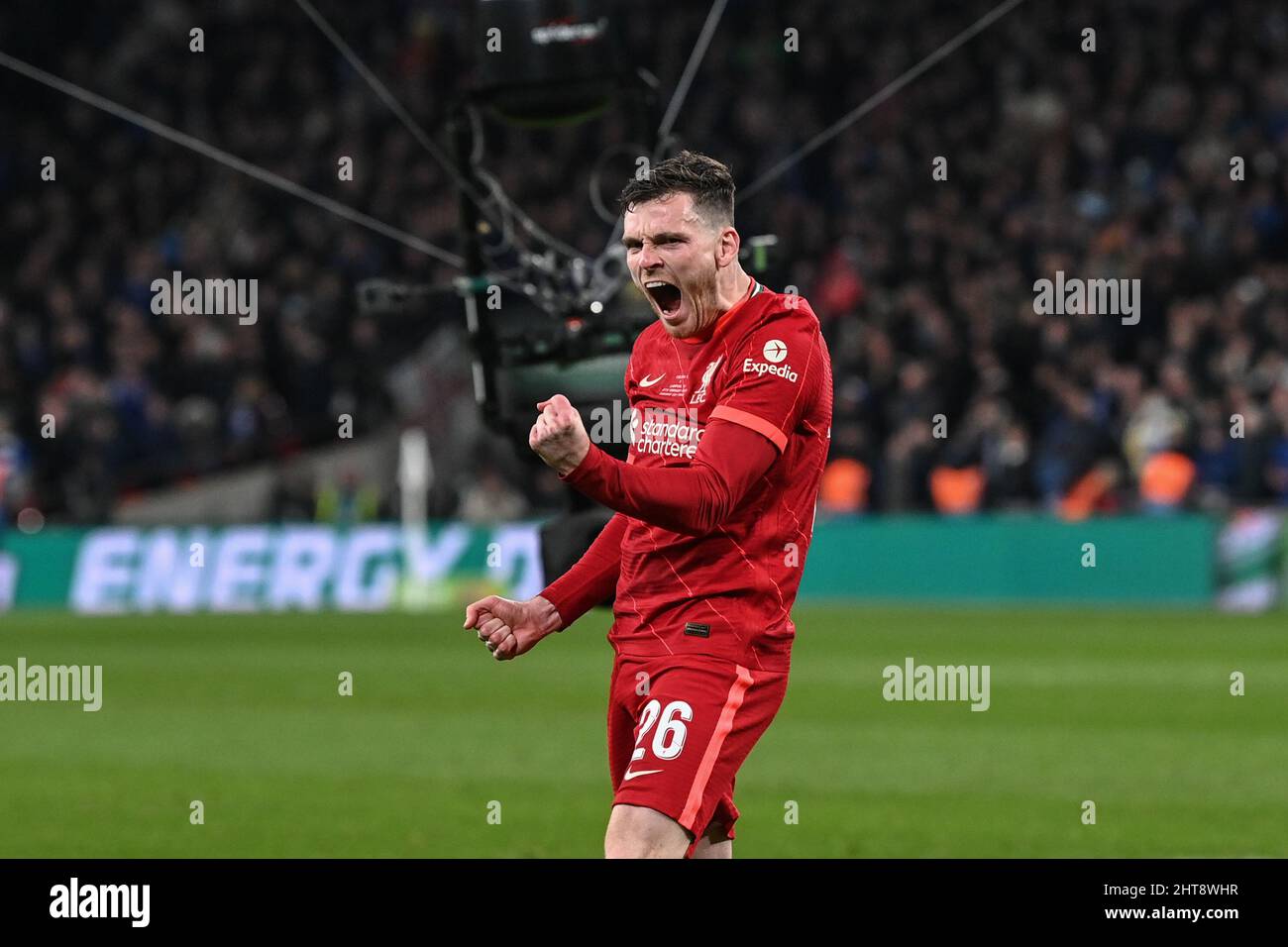 Robertson liverpool celebration hi-res stock photography and images - Alamy