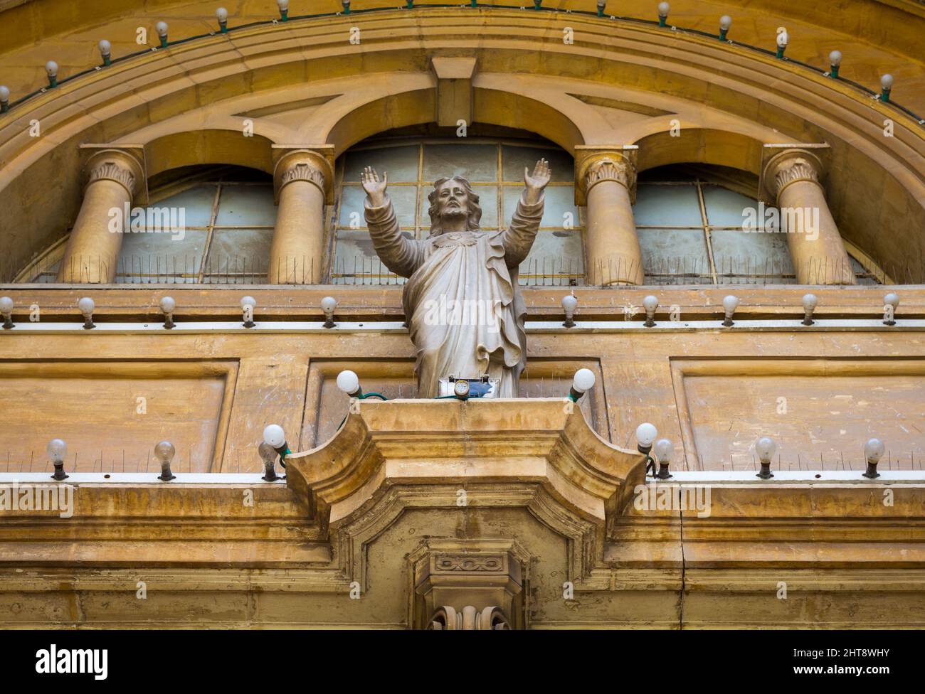 Jesus Christ statue in a church in Malta Stock Photo - Alamy