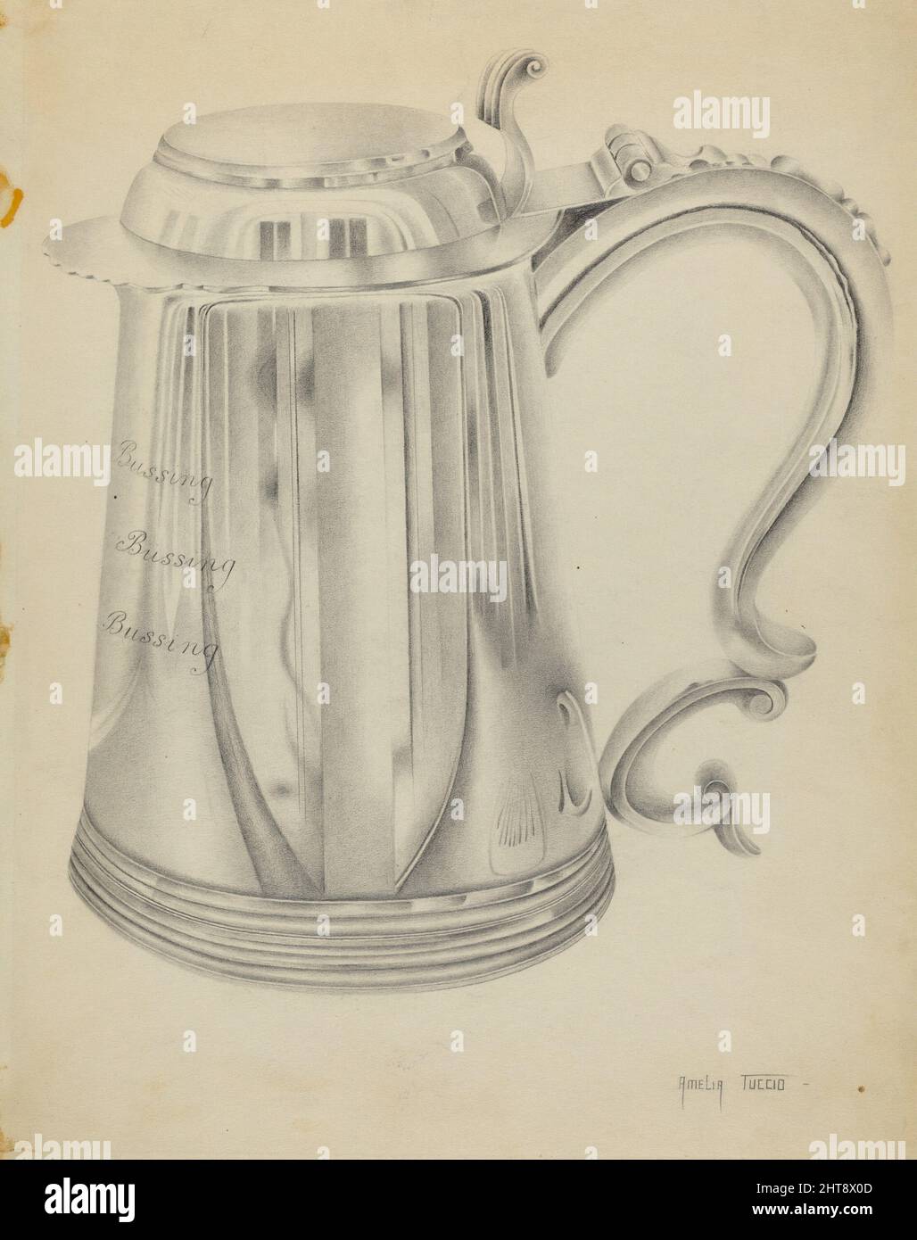 Tankard engraving hi-res stock photography and images - Alamy