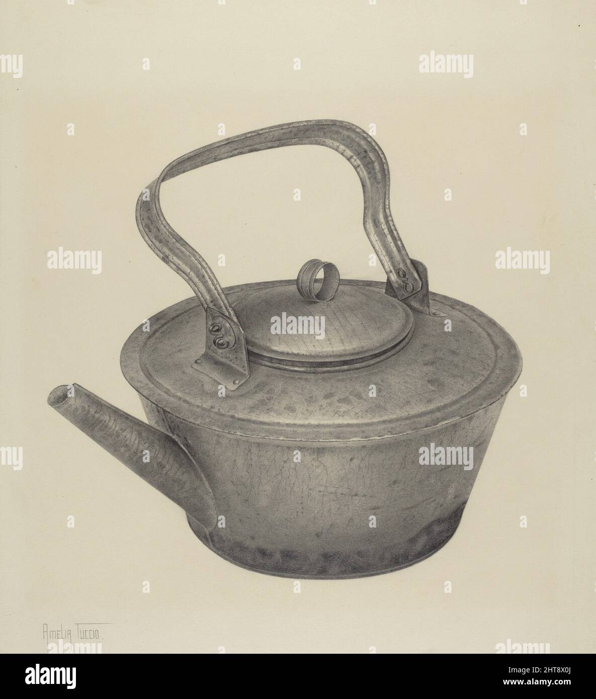 Tea Kettle, c. 1940 Stock Photo - Alamy