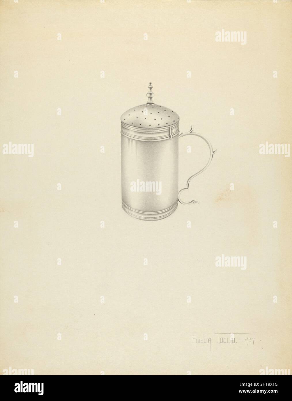 Silver caster hi-res stock photography and images - Alamy