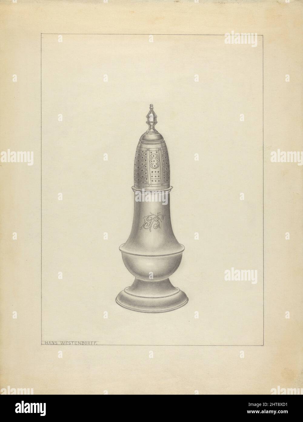 Silver salt cellar hi-res stock photography and images - Alamy