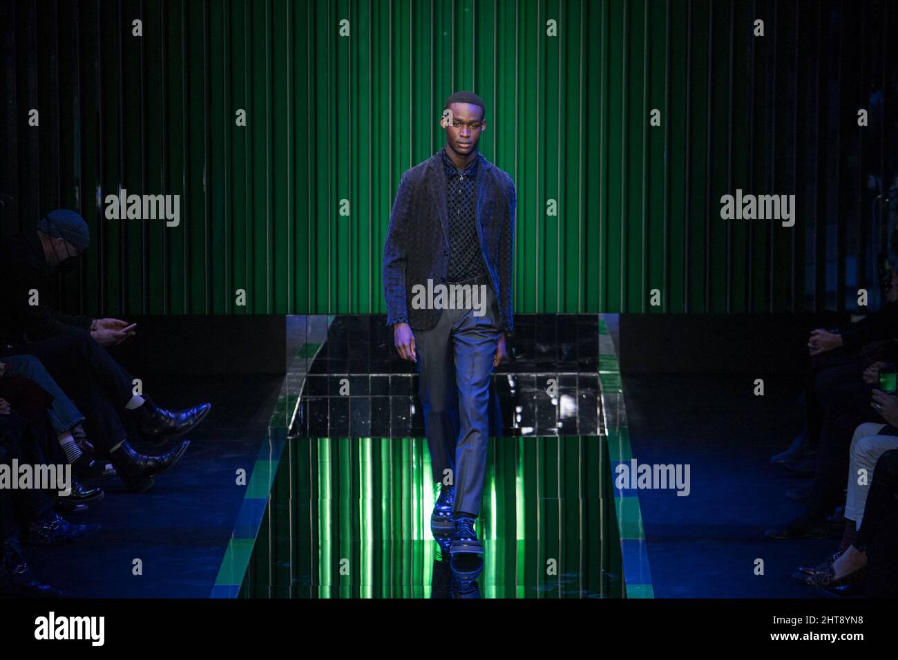 Milan Fashion Week - Women F/W 22-23 Giorgio Armani Fashion Show ...