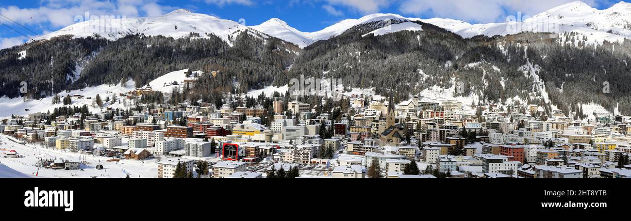 Davos city hi-res stock photography and images - Alamy
