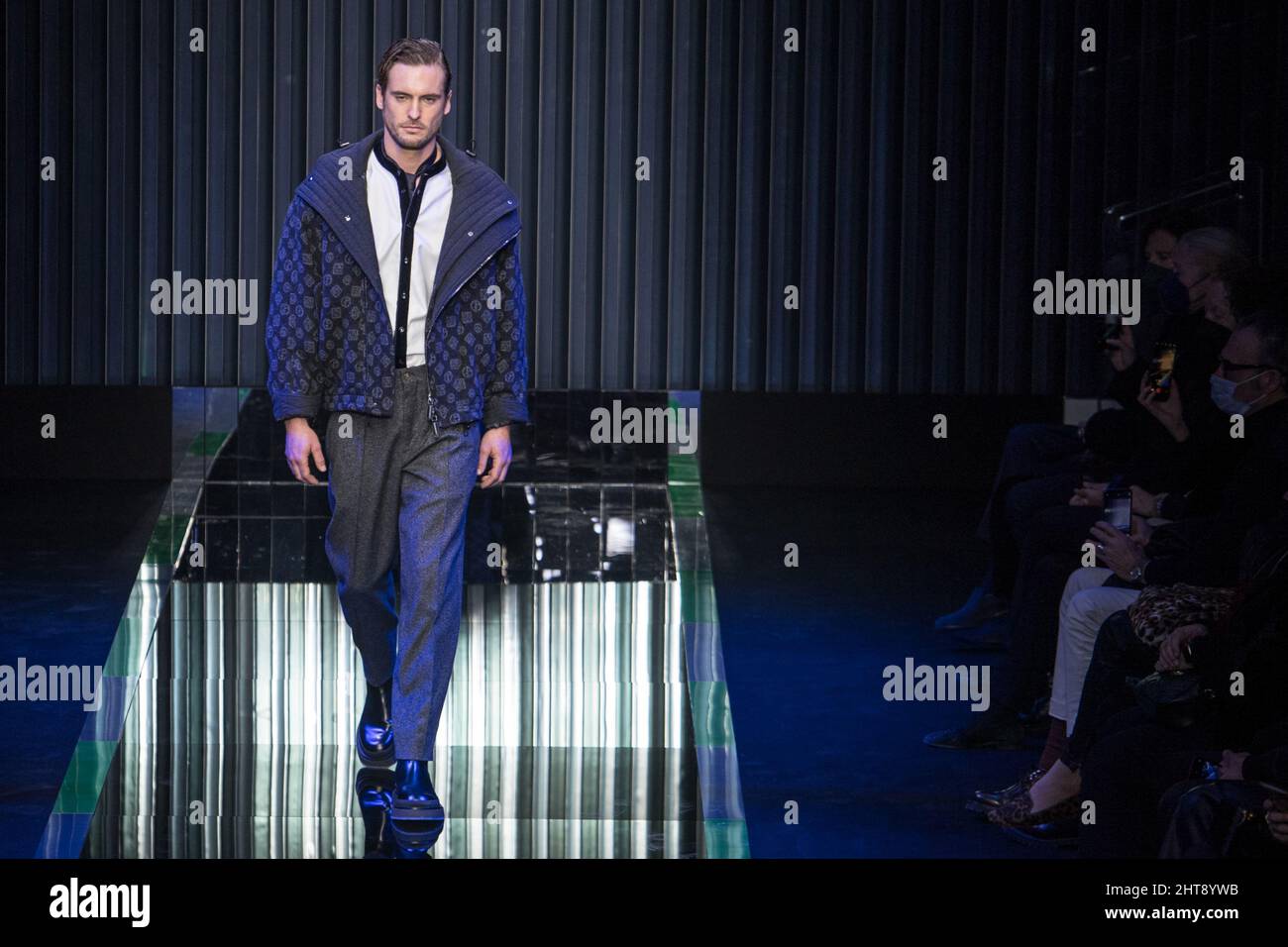 Milan Fashion Week - Women F/W 22-23 Giorgio Armani Fashion Show ...