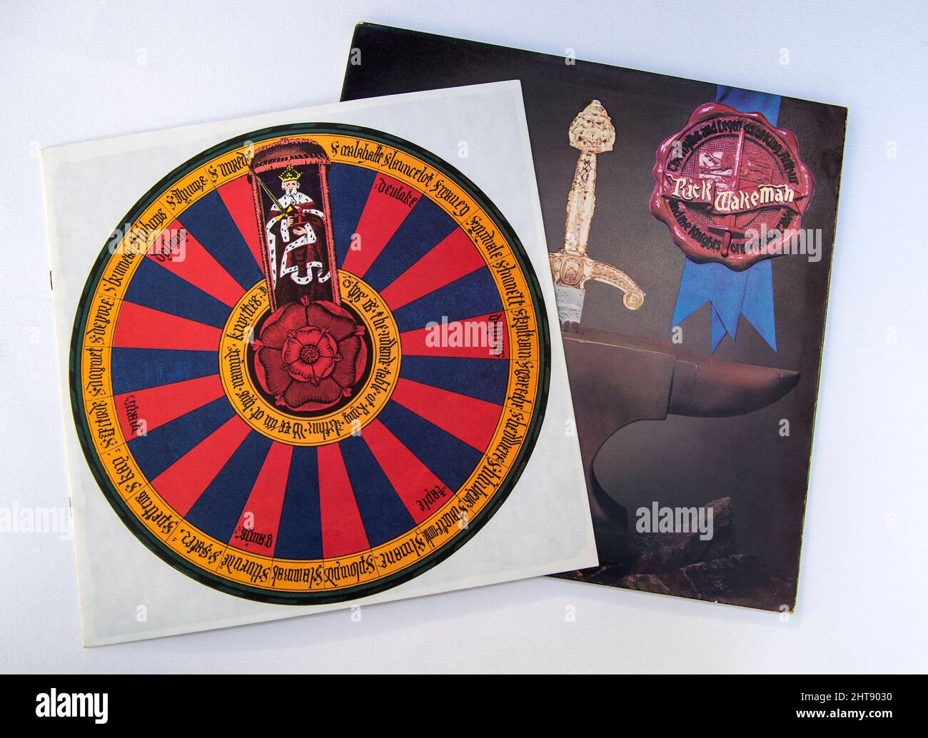 LP cover and inner booklet for the Myths and Legends of King Arthur and ...