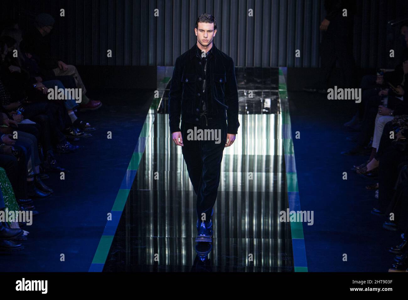 Milan Fashion Week - Women F/W 22-23 Giorgio Armani Fashion Show ...
