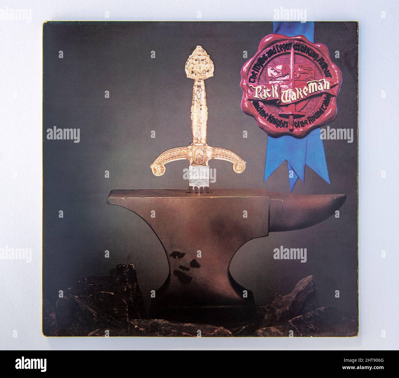 LP cover of The Myths and Legends of King Arthur and the Knights of the ...