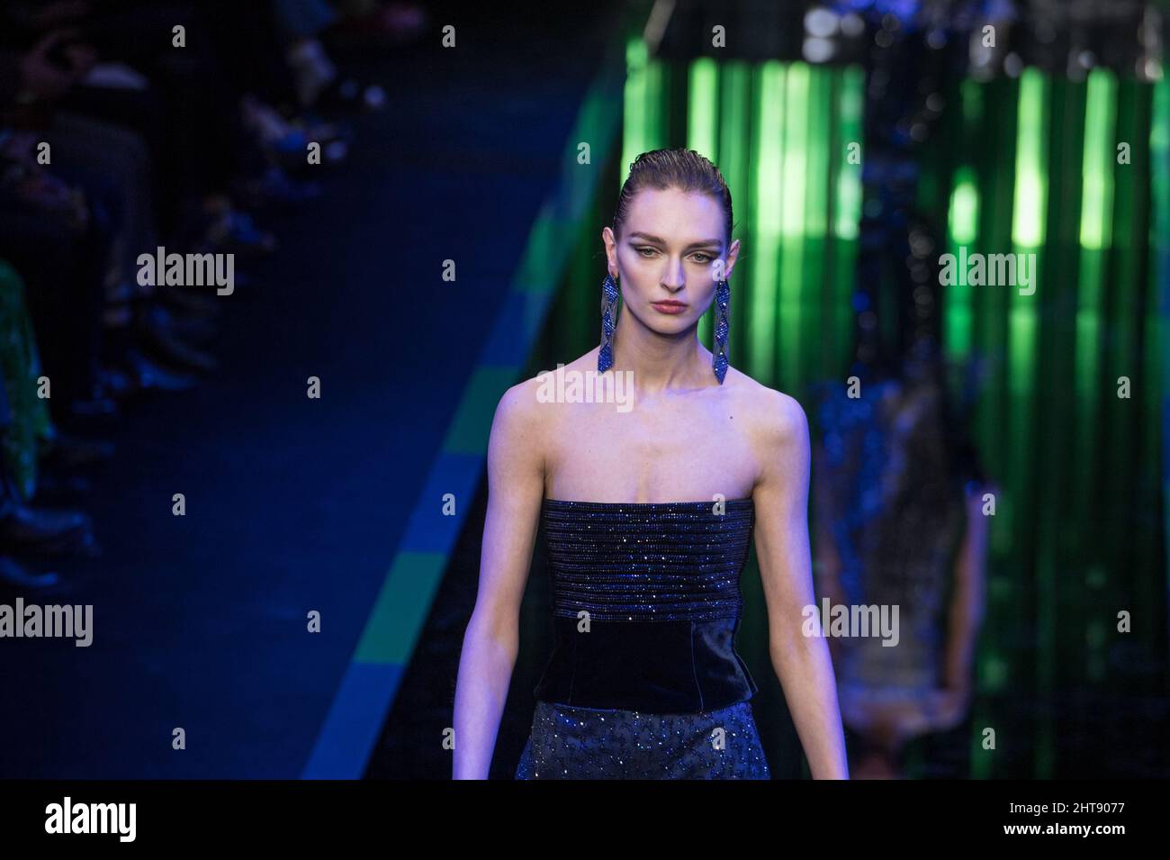 Milan Fashion Week - Women F/W 22-23 Giorgio Armani Fashion Show ...