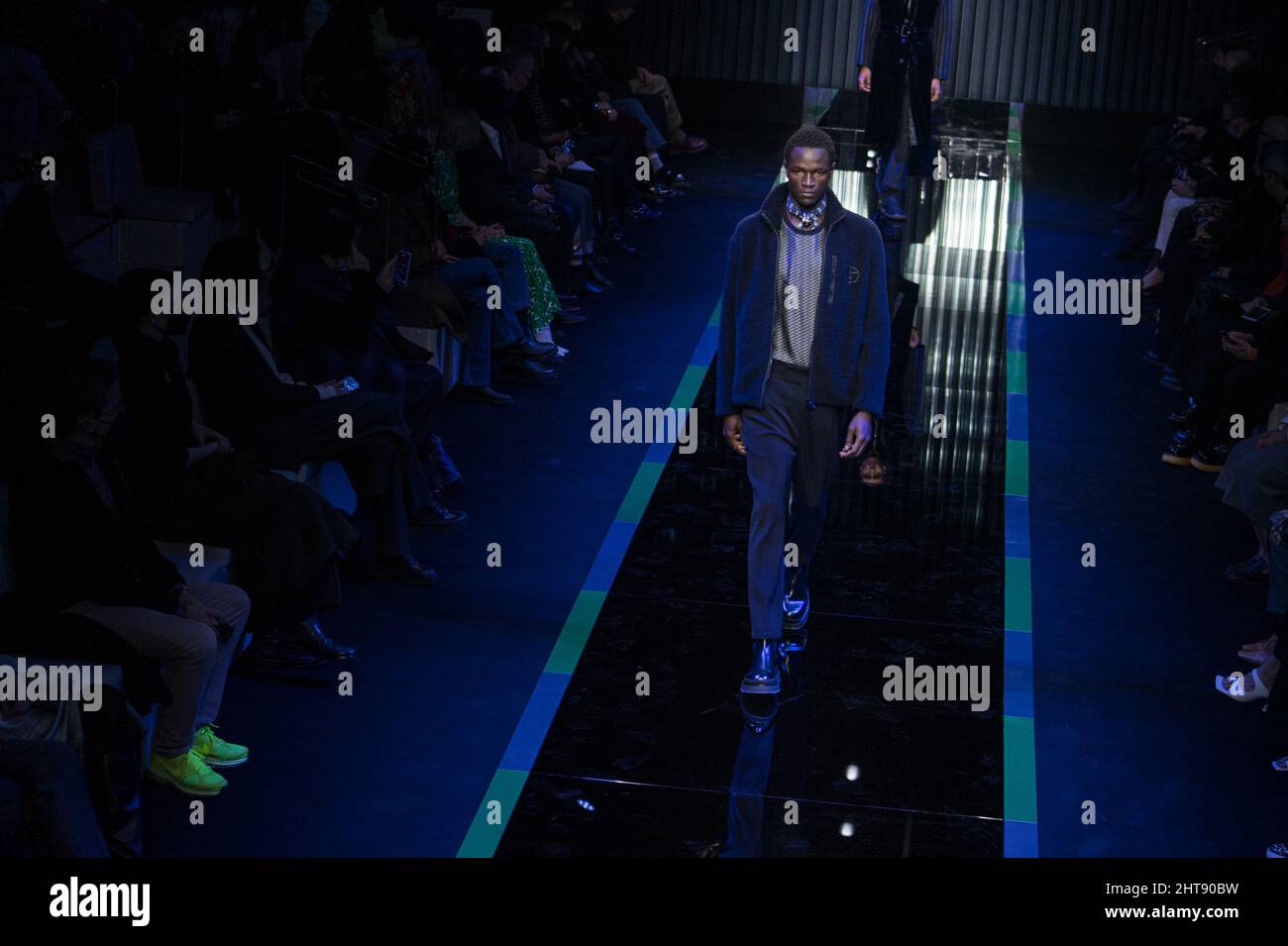 Milan Fashion Week - Women F/W 22-23 Giorgio Armani Fashion Show ...