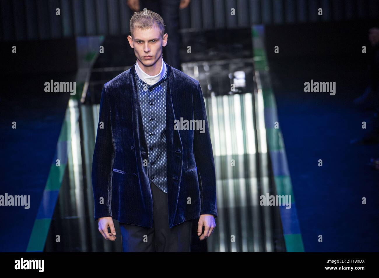 Milan Fashion Week - Women F/W 22-23 Giorgio Armani Fashion Show ...